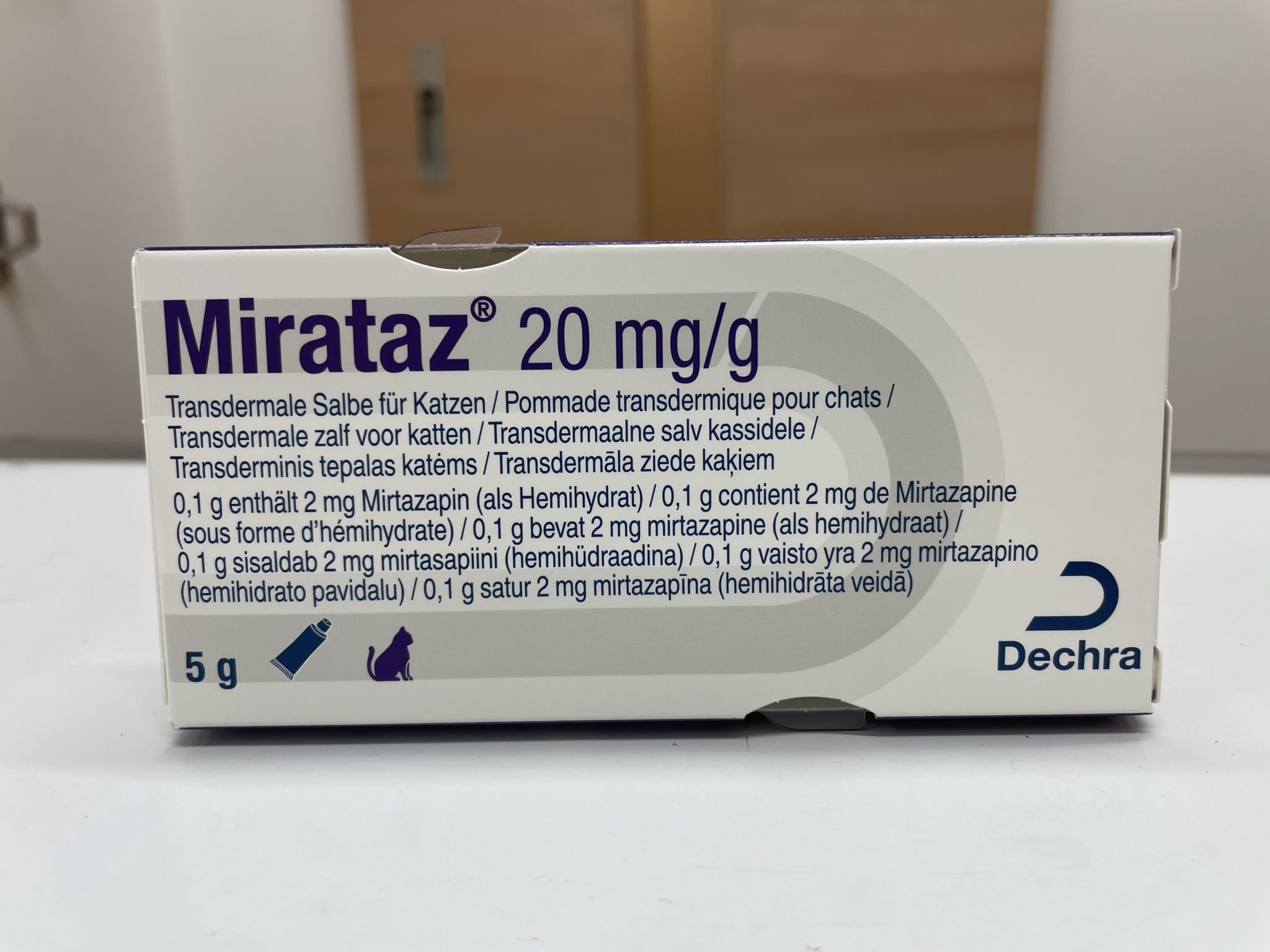 猫用食欲増進軟膏 Mirataz（ミラタズ） - はら動物病院